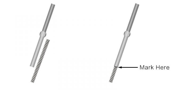 How To Install Cable Railing - Fayevorite Cable Railing Kit - DIY Cable ...